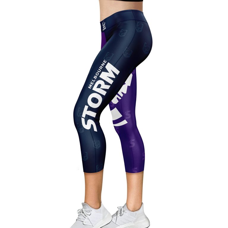 NRL Melbourne Storm Big Logo Leggings